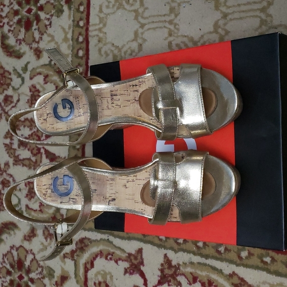 G by Guess | Shoes | Guess Wedge Sandals | Poshmark